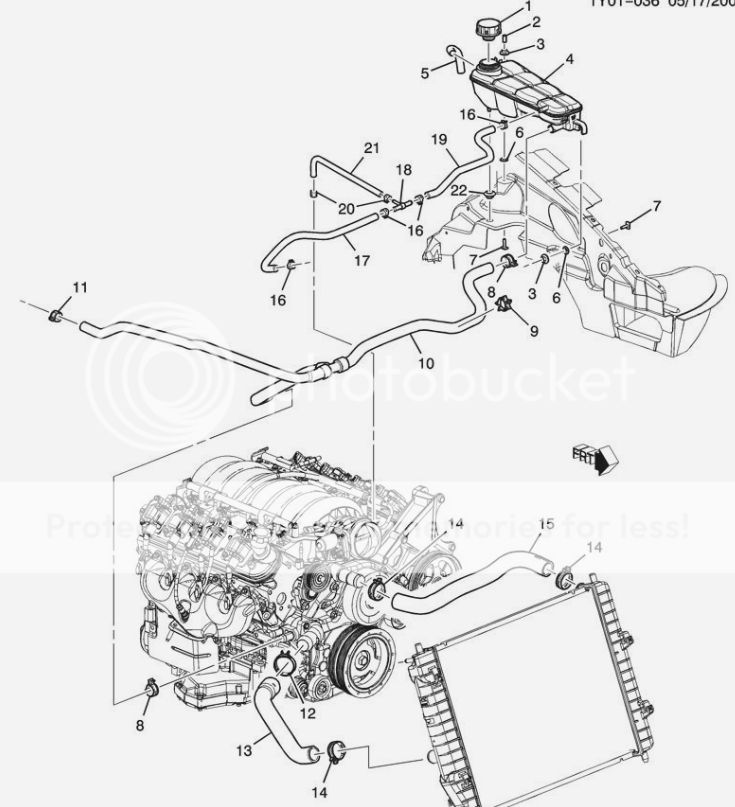 GM Part No's for ls3 coolant crossover pipe and blanks - CorvetteForum ...