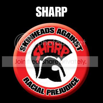 Sharp Skinhead Logo