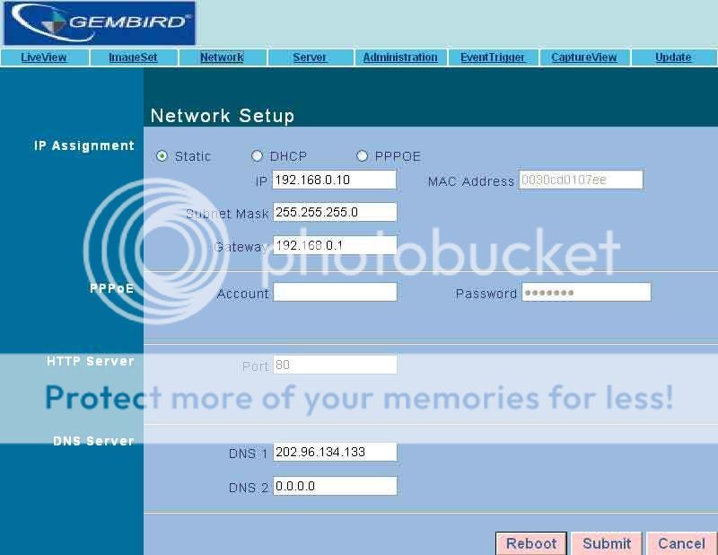 Problema de conectare CAMERA VIDEO IP - Forumul Softpedia